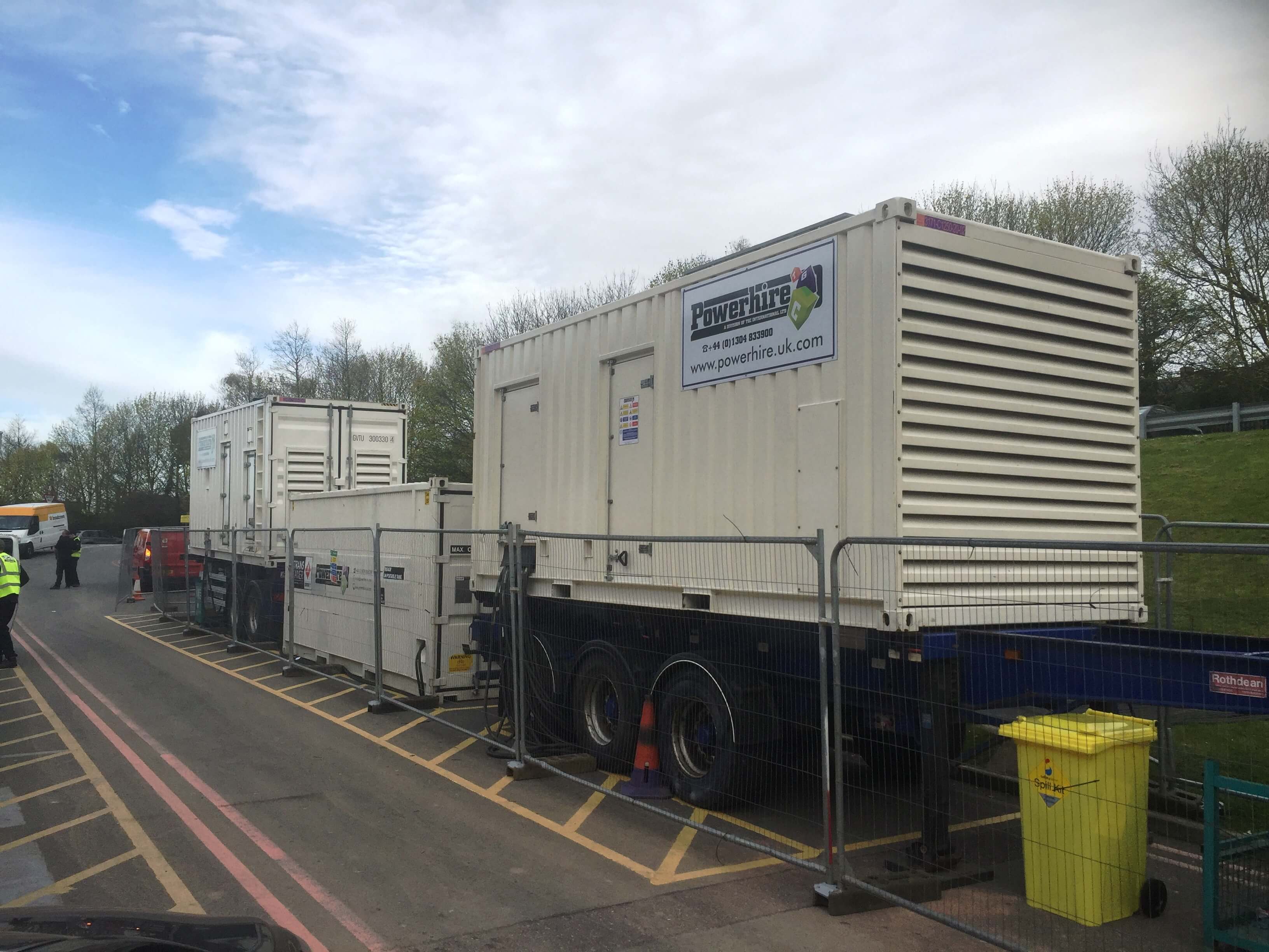 Temporary Generators for Intensive Care Ward - Powerhire