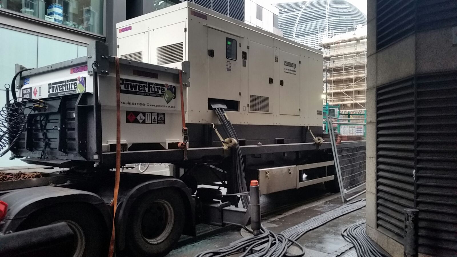 Temporary Generator Hire to Power City Bank’s UPS