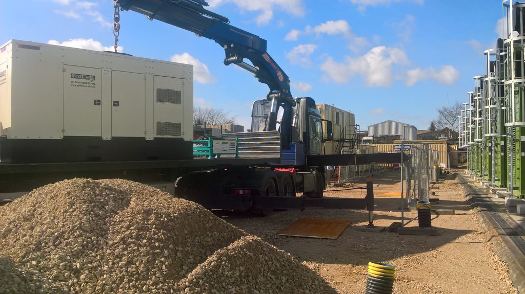 Generator Power Package Commissions National Grid STOR Sites | Powerhire